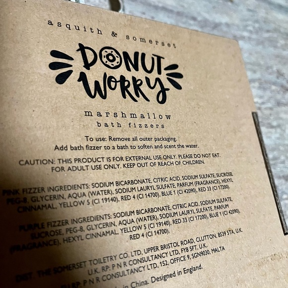 Asquith and Somerset | Bath & Body | Nib Asquith And Somerset Donut ...